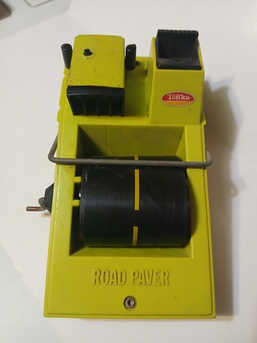 Vintage 1970s Tonka Road Paver Truck Green Steel | eBay