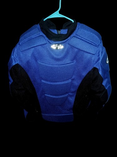 **Joe Rocket** Ballistic Series Motorcycle Jacket Blue Black - Padded ...