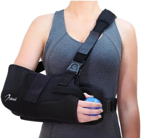 DeRoyal Shoulder Abduction Immobilizer Sling OS Rotator Cuff Injury ...