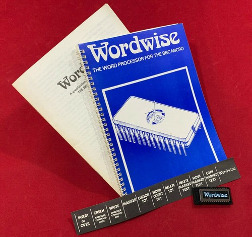 WordWise ROM for Acorn BBC Micro B or Master etc. including Manuals ...