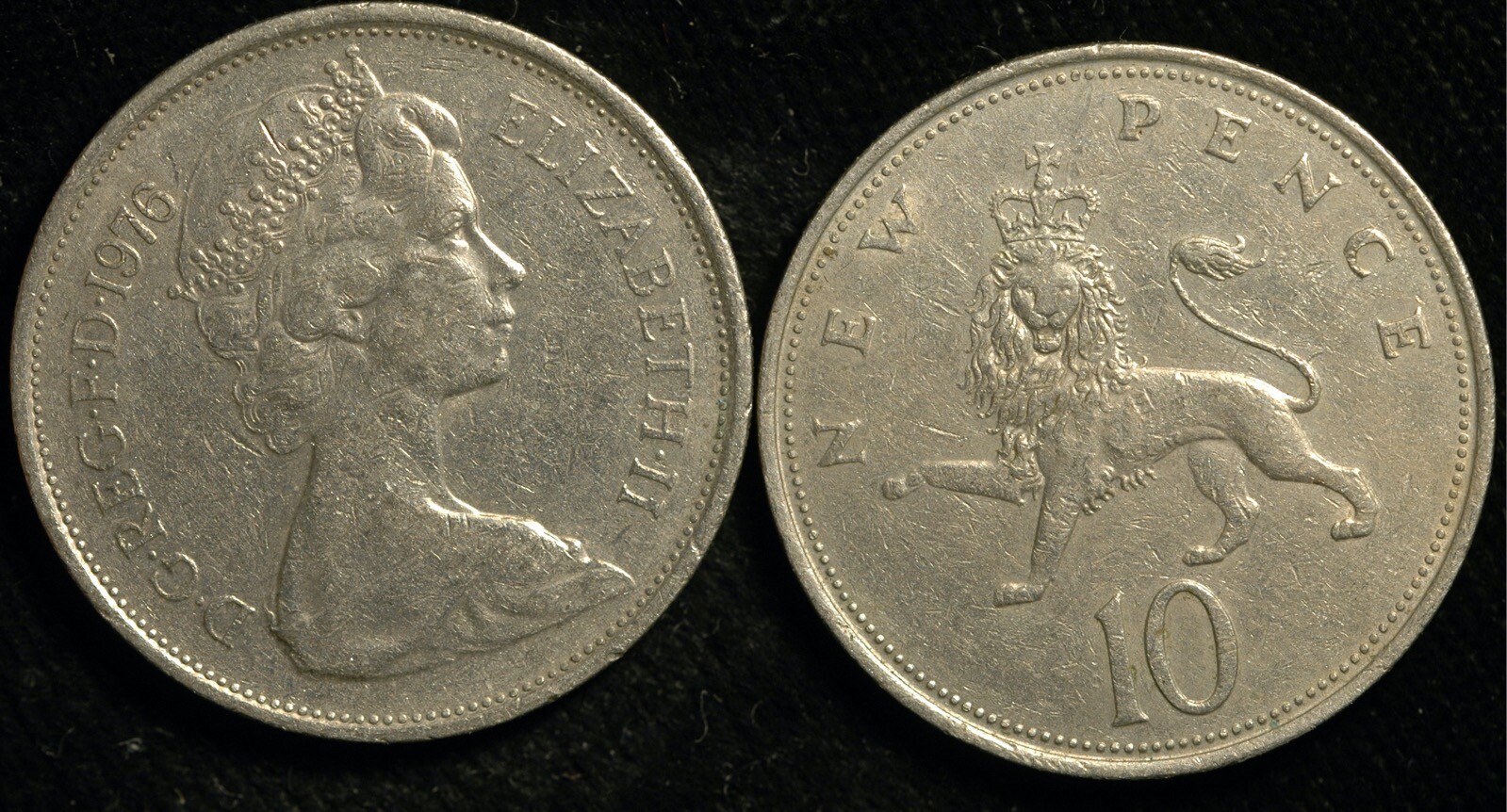 Ten Pence 10p 1968 - 1981 Large Decimal Choose Your Date | eBay UK