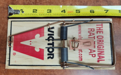 Victor Rat Trap M200 Metal Pedal ( 12 pack ) Rat Control Traps Pro Rat ...