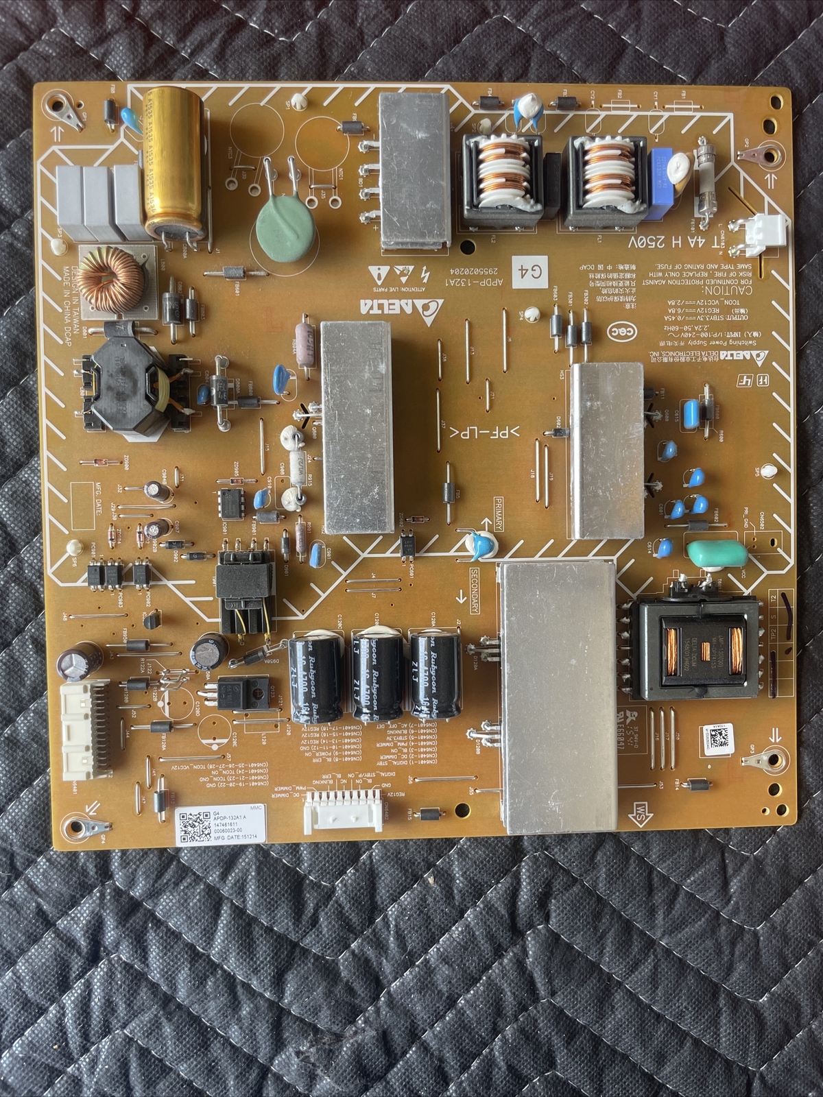 SONY BOTH POWER BOARDS G4 1-474-616-11, GL2 1-474-615-11 FOR XBR ...