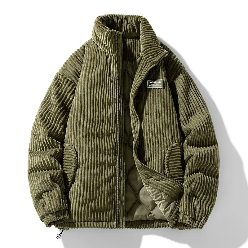 Winter Jacket Men Parkas Autumn Puffer Jacket Male Man Collar ...