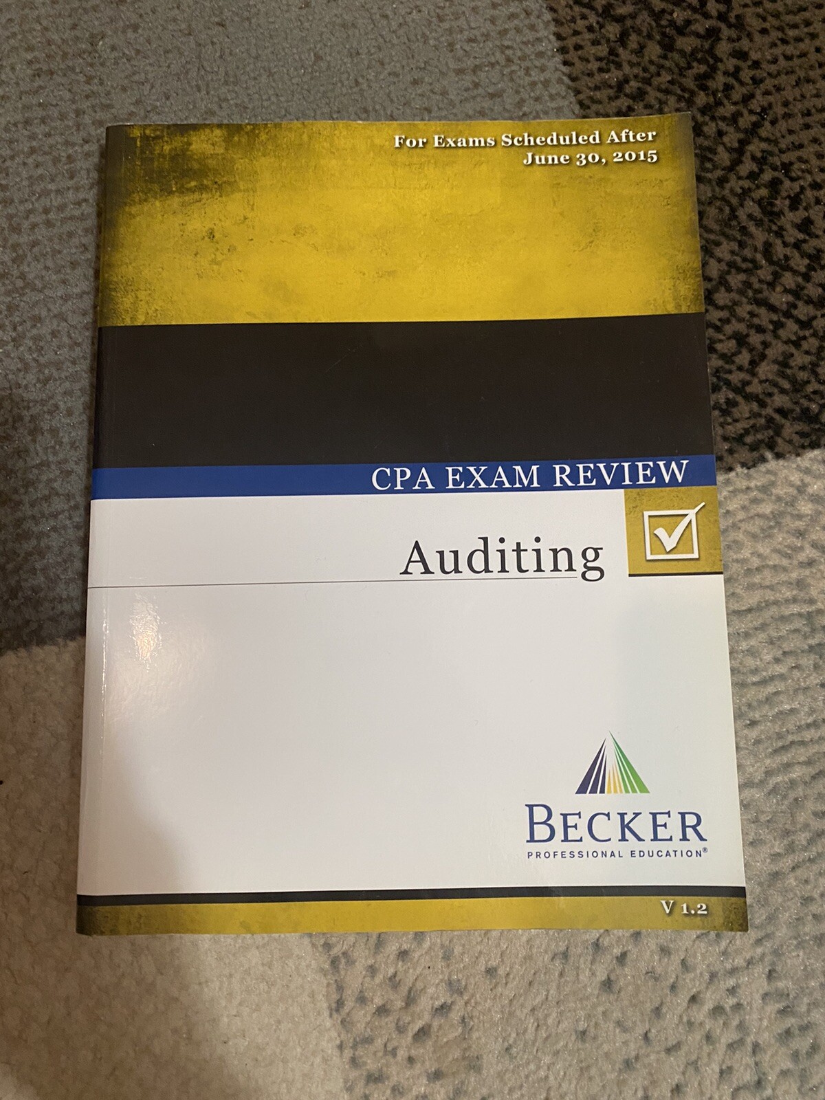 Becker Professional Education CPA Exam Review - Auditing | eBay