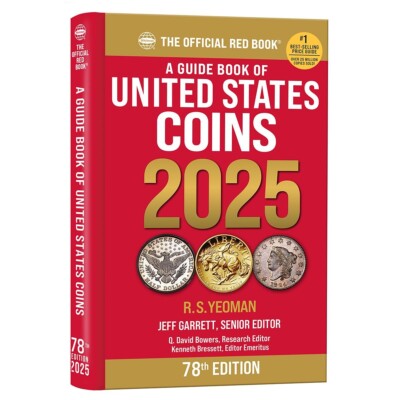 New 2025 Official Red Book Guide Of US Coins Price List Catalog Hidden ...