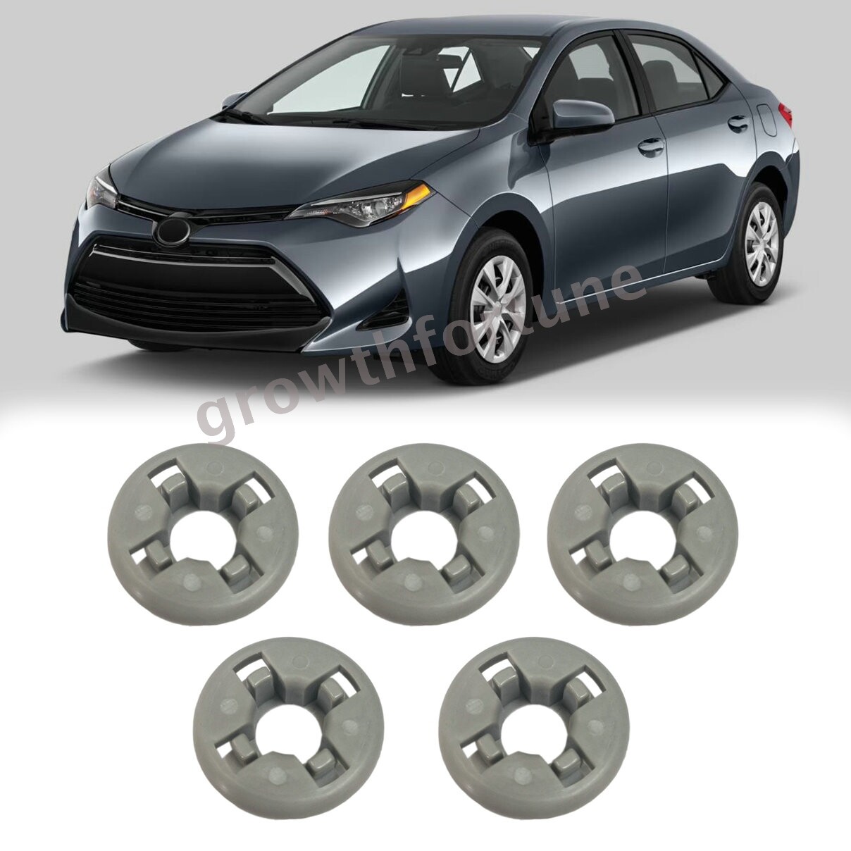 5Pcs For Toyota Corolla RAV4 Scion XB Hood Support Prop Rod Holder ...
