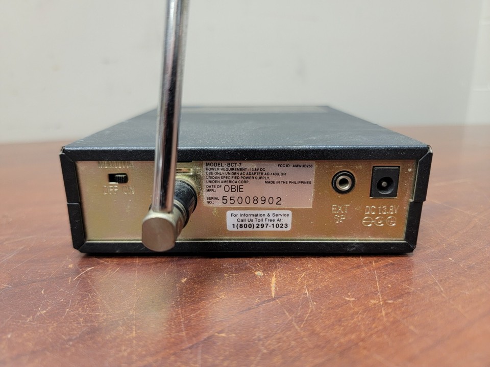 Uniden BearTracker 800 BCT7 Police Fire News Highway Radio Scanner | eBay