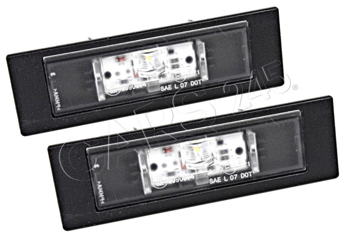 Genuine BMW E81 E87 E87N E89 Led Number Plate Lights 2 Pcs OEM ...