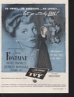 1947 IVY SAM WOOD JOAN FONTAINE KNOWLES NEY MOVIE ROMANCE STAR FILM AD ...
