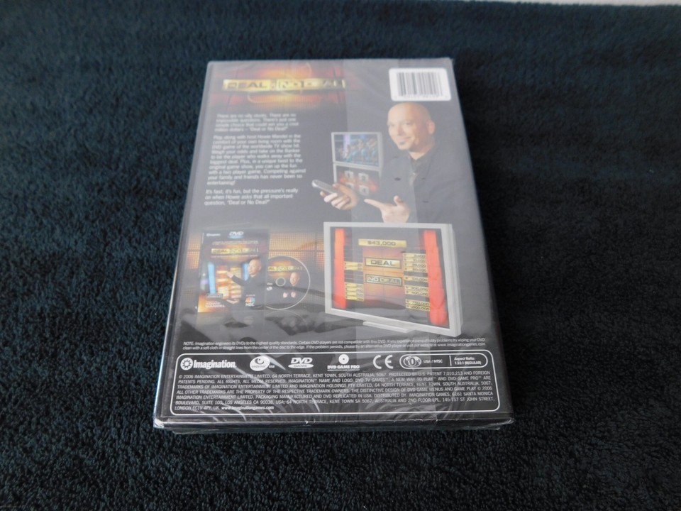 DVD Deal or No Deal Game Show Howie Mandel Interactive 2007 NEW SEALED ...
