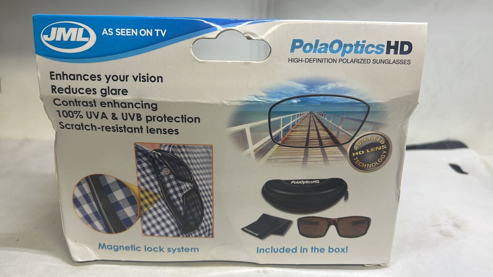 JML PolaOptics HD Tortoise Shell Sunglasses New 5057693037603 | eBay UK