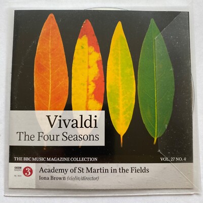 Vivaldi The Four Seasons Academy of St Martin in the Fields CD Iona ...
