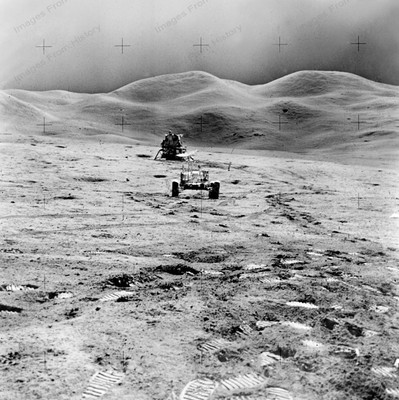 8x10 Print NASA Apollo 15 Shows Lem on Lunar Surface #1a351 | eBay