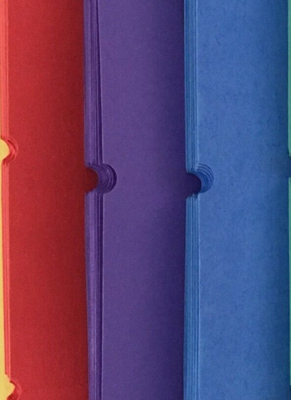 Clown Emoji Event Tickets Purple Roll of 2000 Single Stub For Carnival ...