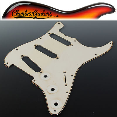 VINTAGE RELIC AGED RELIC WIDE BEVEL PARCHMENT '62 STRAT PICKGUARD ...