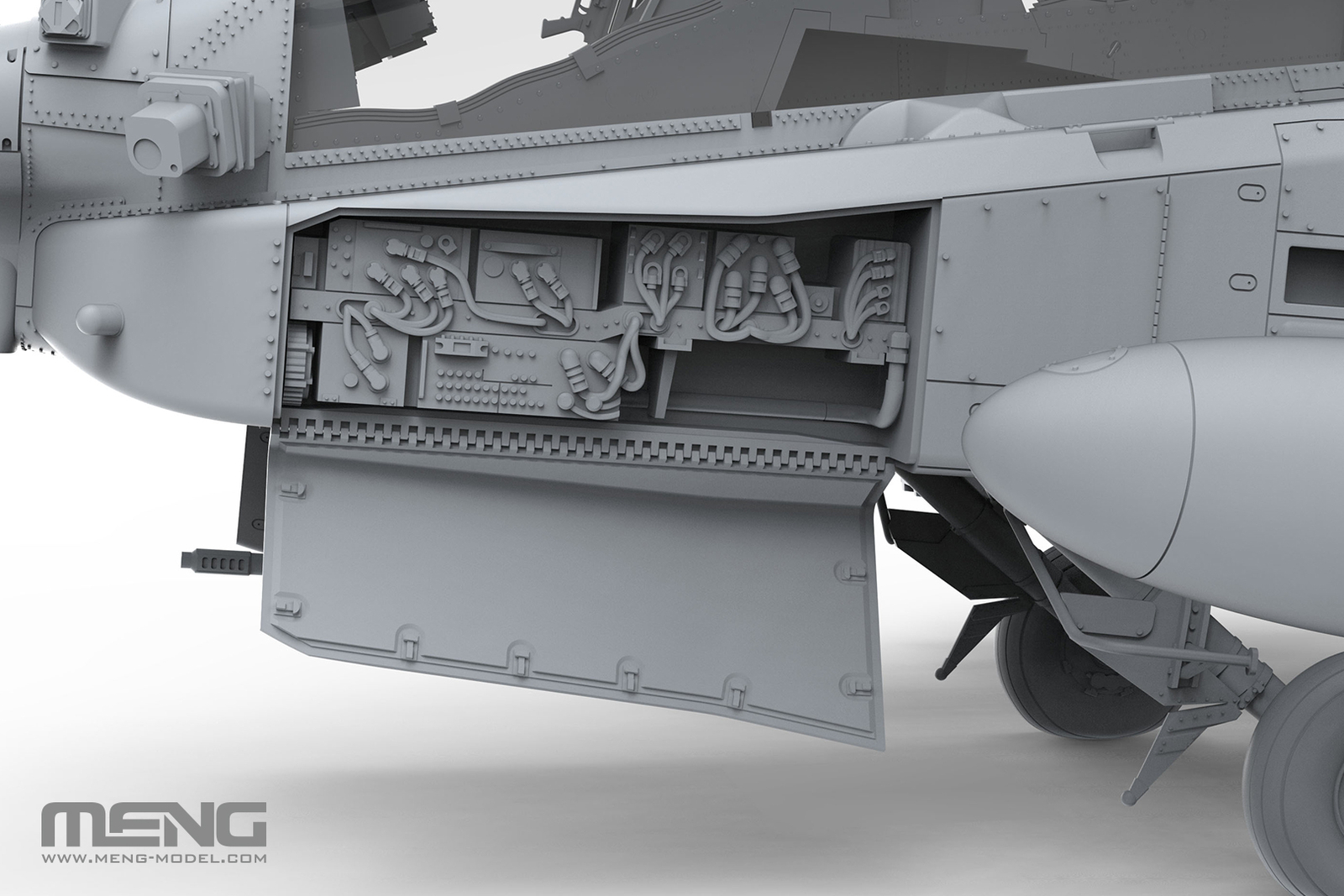 MENG QS-005/S 1/35 AH-64D SARAF HEAVY ATTACK HELICOPTER (ISRAELI AIR ...