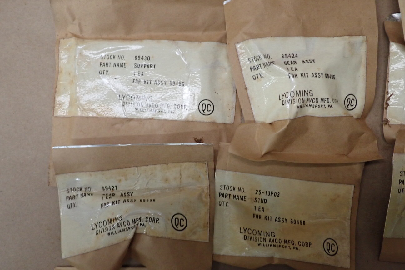 GEARED AVCO LYCOMING ENGINE PART "AN" TACHOMETER DRIVE KIT 69429 | eBay