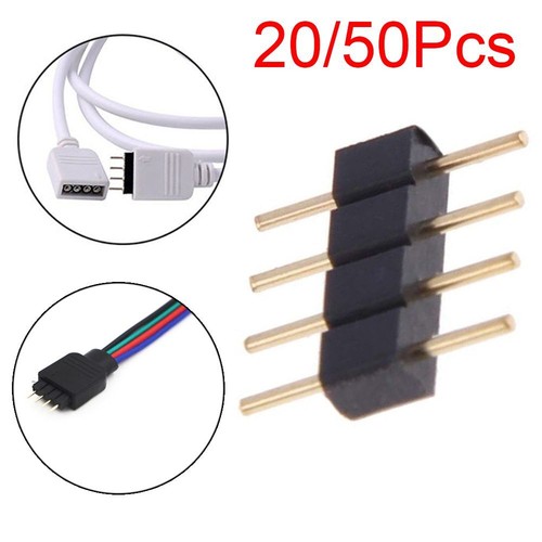 neue - 5050 smd. lötfrei 4-pin terminals connector terminals männliche ...