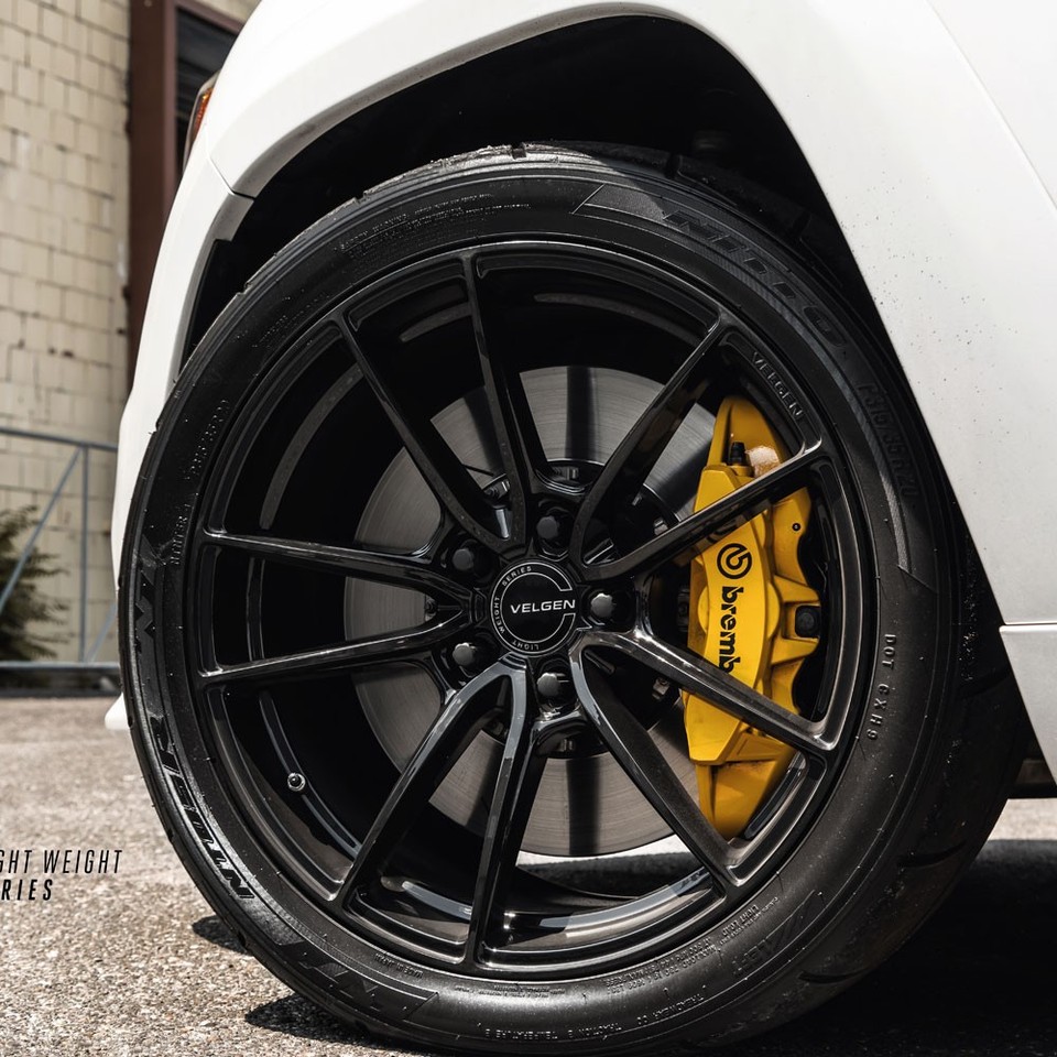 22" Velgen VF5 Gloss Black 22x10.5 Wheels Rims Fits Ford Explorer ST | eBay