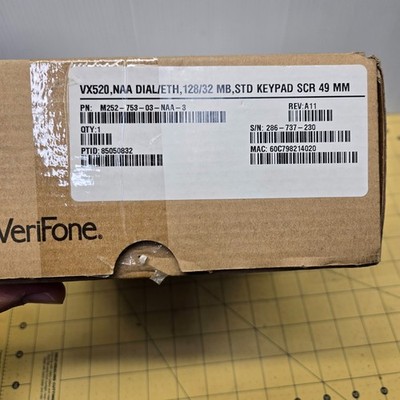 New VeriFone VX 520 Credit Card Machine POS Complete | eBay