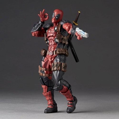 Revoltech Amazing Yamaguchi Deadpool Ver. 2.5 Action Figure | eBay