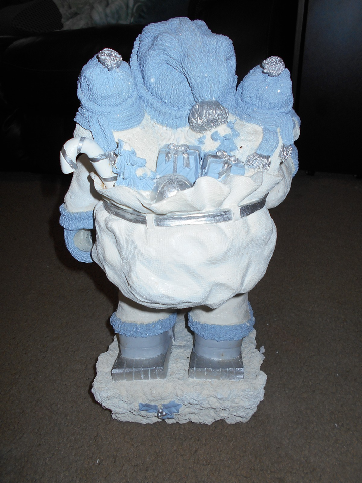 Vintage Snow Buddies Snowman Skiing Encore Group Large 20" Tall Blue ...