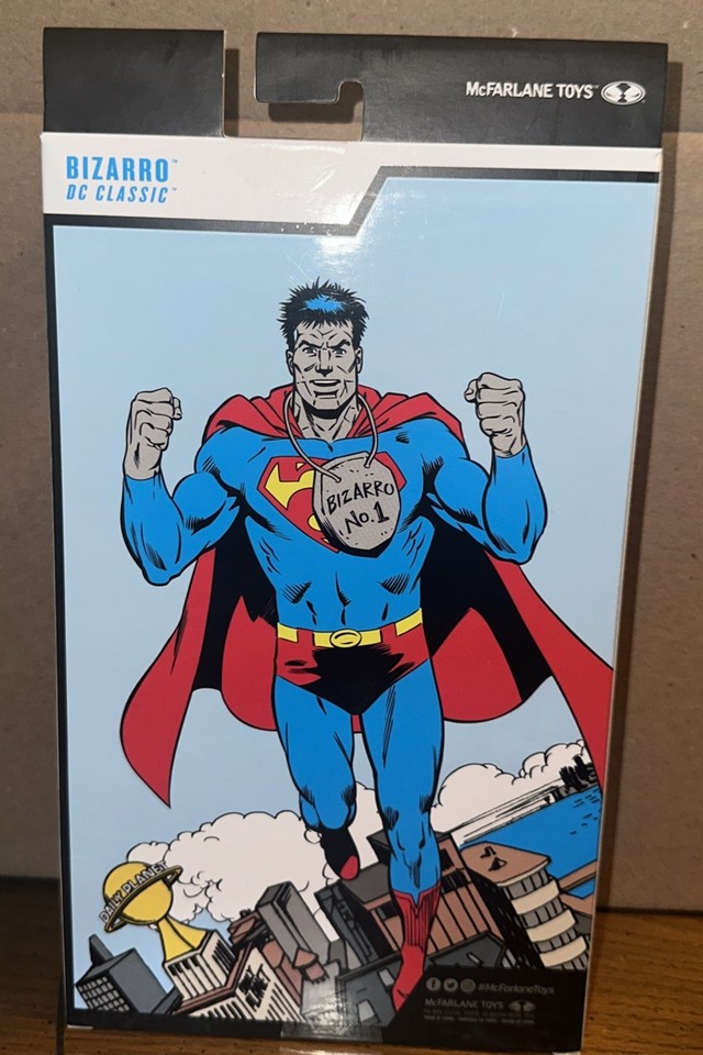 Mcfarlane Toys DC Multiverse Bizarro DC Classic Gold Label Action ...