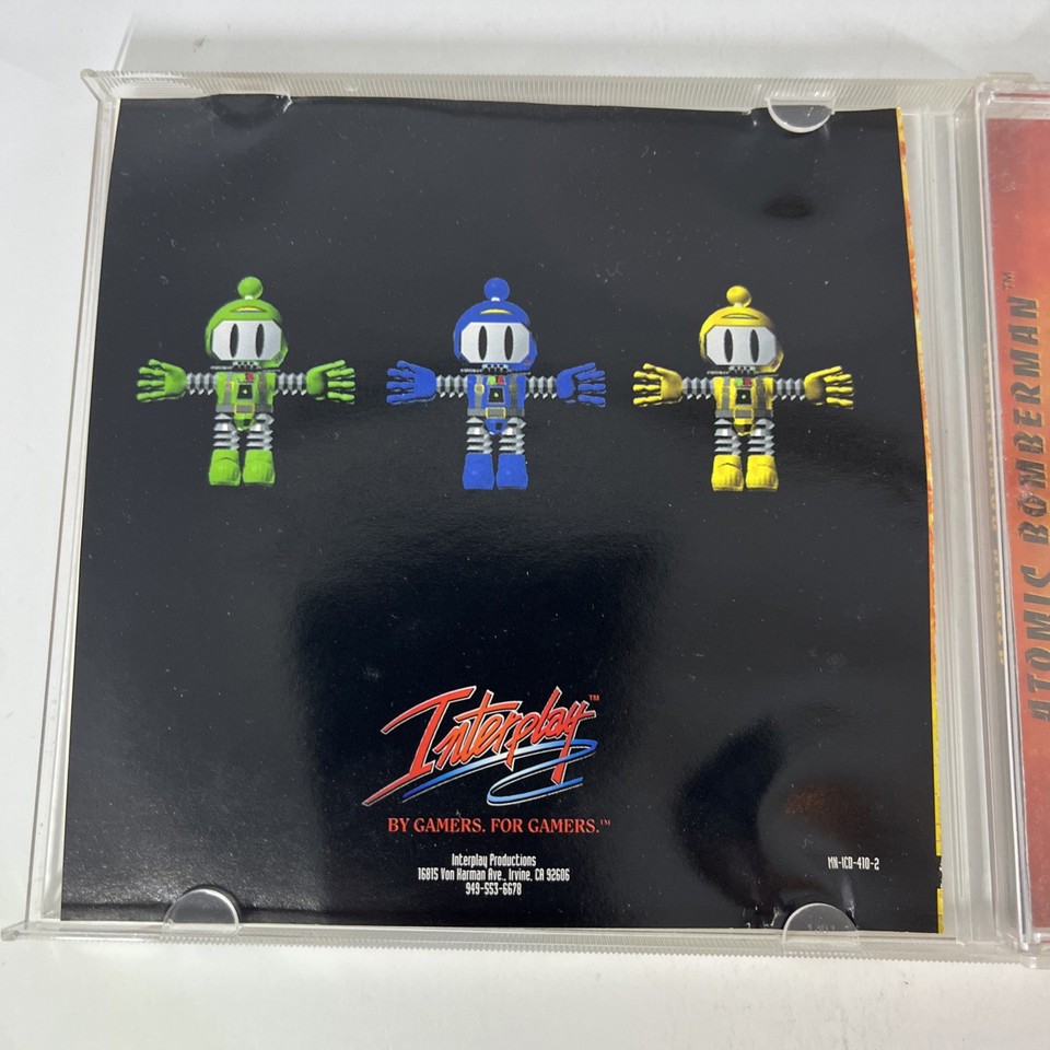 Atomic Bomberman Bomber Man PC CD-ROM Windows 95 Multiplayer Vintage | eBay