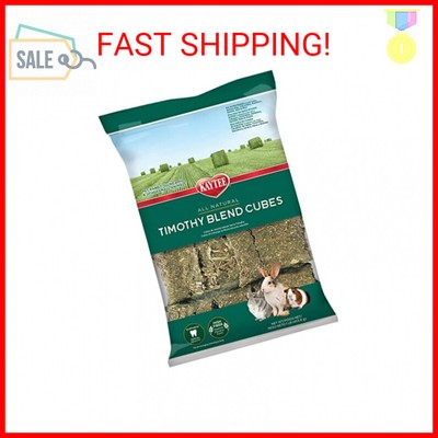 Kaytee Timothy Hay Blend Cubes for Pet Rabbits, Guinea Pigs ...