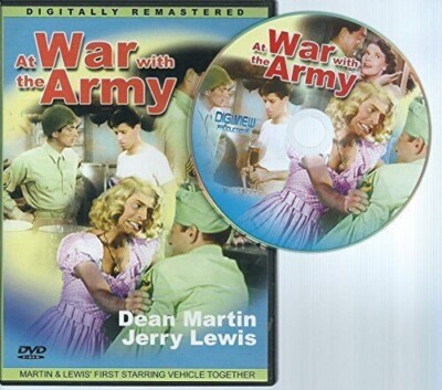 At War With The Army (DVD, Slim Case] Dean Martin, Jerry Lewis ...
