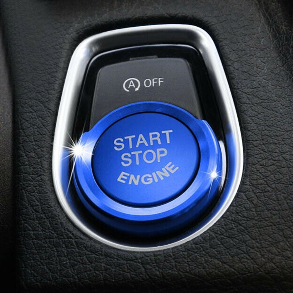 Button Trim Ignition Engine For Keyless Push W/Surrounding Ring | eBay