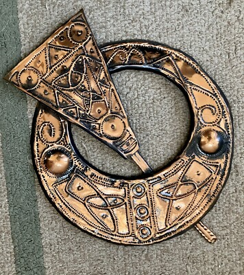 Copper Celtic Kilt Pin Wall Hanging by Dublin Artist Fergus O'Farrell ...