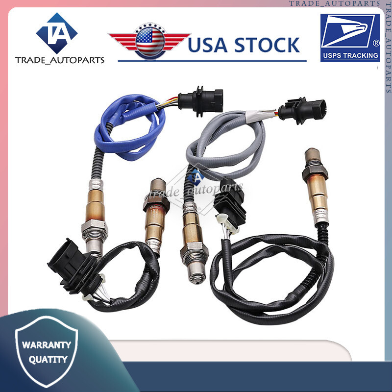 (4X) New Front & Rear O2 Oxygen Sensors For Maserati Ghibli Levante ...