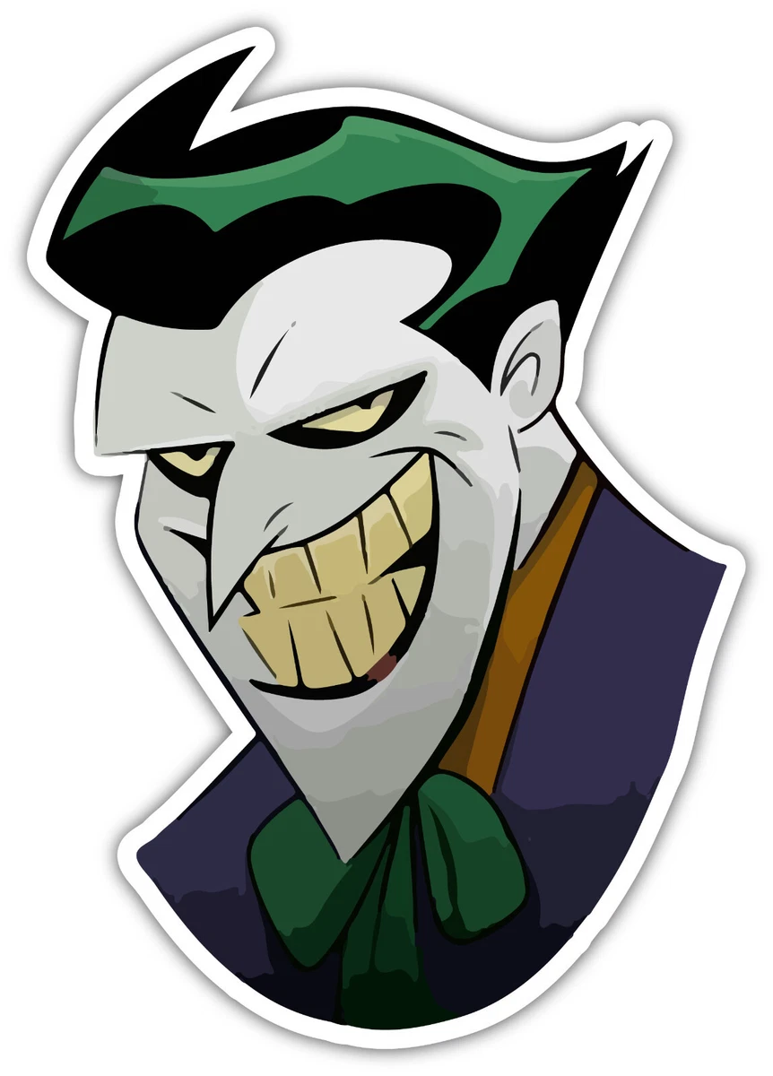 Joker Cartoon Face From Batman