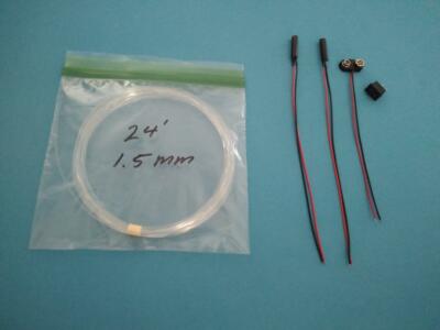 1.5mm 24feet, FIBER OPTIC scale model LIGHTING Kit $22 value + FREE ...