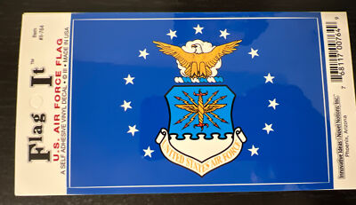 U.S. Air Force United States Decal STICKER bumper 3"x5" USAF | eBay