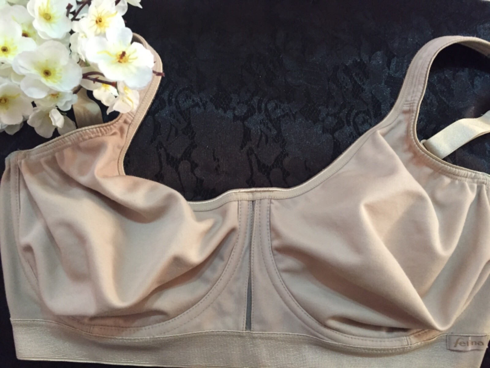 FELINA Bra size it 5d us 38d eu 85d Unpadded underwired beige | eBay