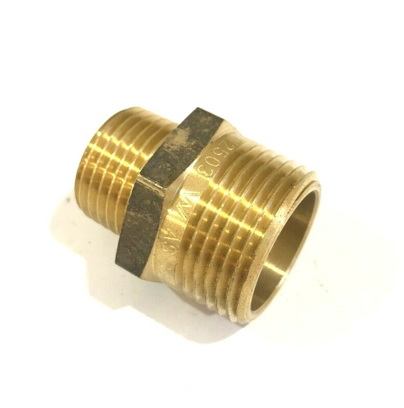 5 Pack Austworld AW685 20x15mm Watermarked Rough Brass Reducing Hexagon ...