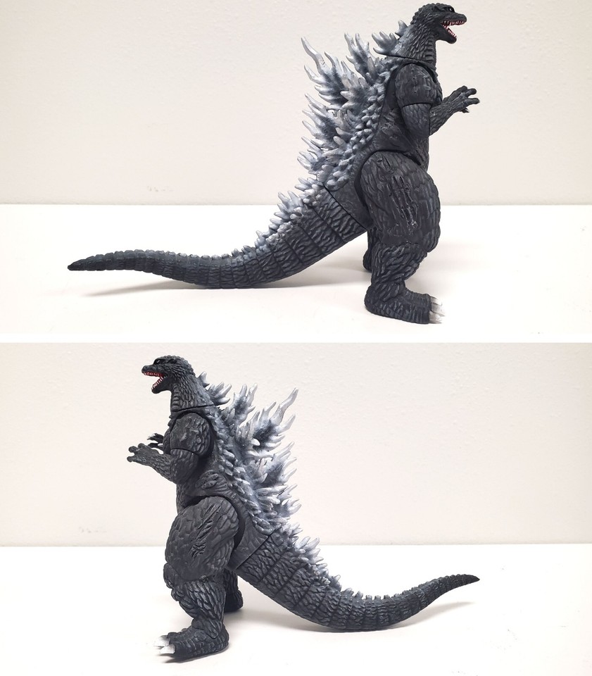 6.5" Tall GODZILLA 2002 KiryuGoji custom Bandai vinyl figure Tokyo SOS ...