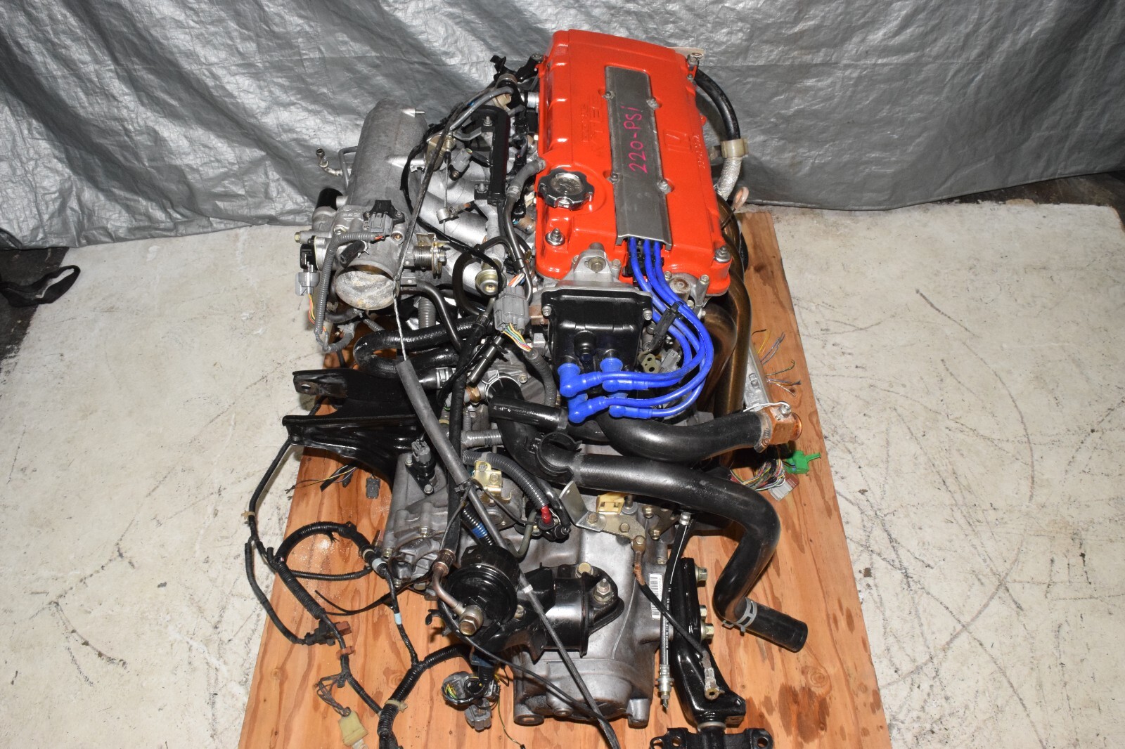 JDM Honda Integra TypeR B18C 1.8L Vtec Engine LSD 5 Speed Manual Trans ...