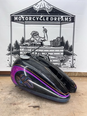 Custom Painted 3.5 Gallon Gas Tanks Harley Davidson Softail Chopper ...