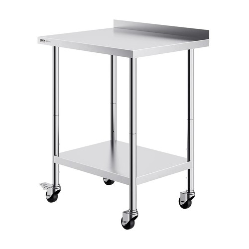 24 x 30 x 40 Inch Stainless Steel Work Table, Commercial Food Prep ...
