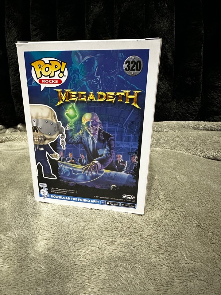 Funko Pop! Rocks: Megadeth - Vic Rattlehead 889698657723| eBay
