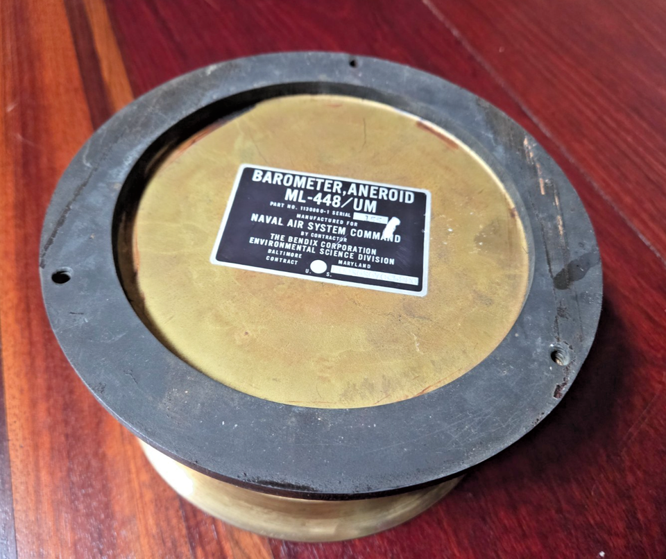 Department of the US Navy Naval Air System Command ML-448 Bendix Friez ...