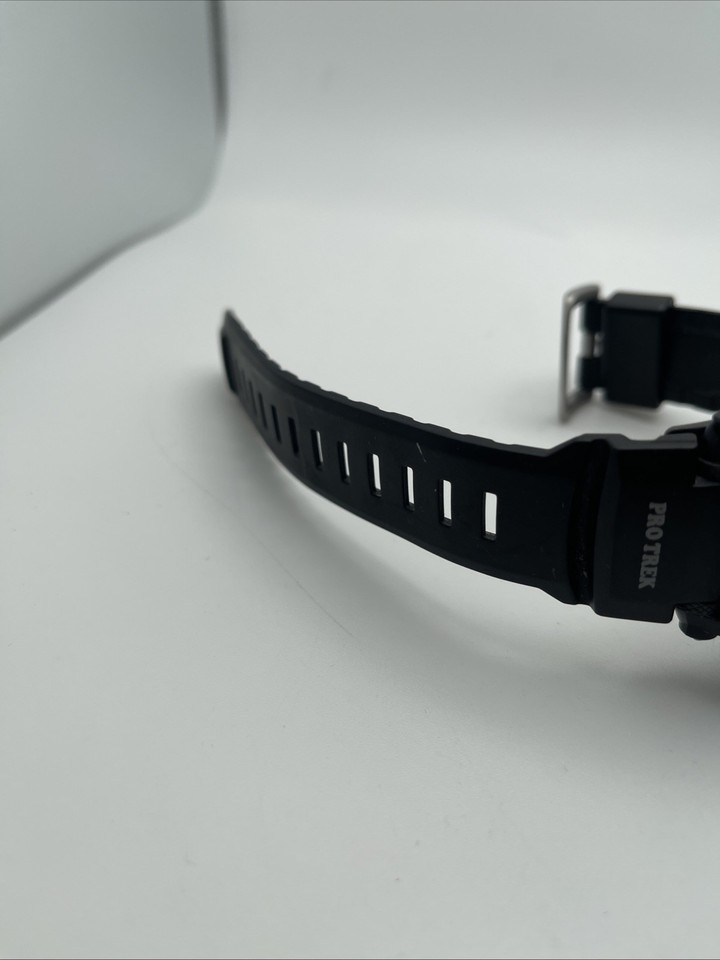 DEAD BATT Casio Pro Trek PRW-3500 Tough Solar Triple Sensor Watch | eBay