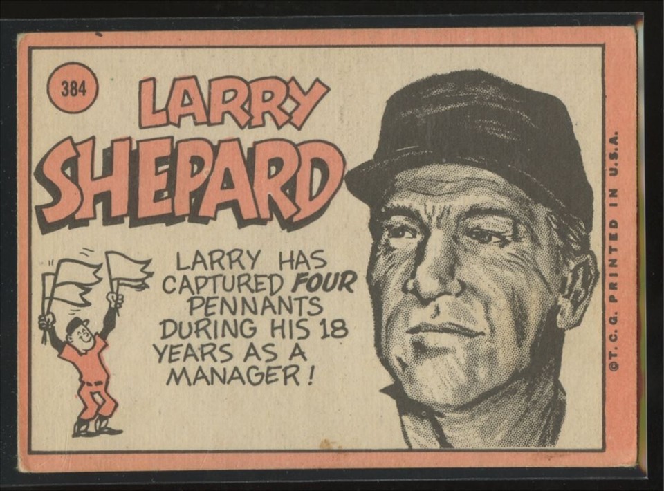 1969 Topps Larry Shepard Pittsburgh Pirates #384 | eBay