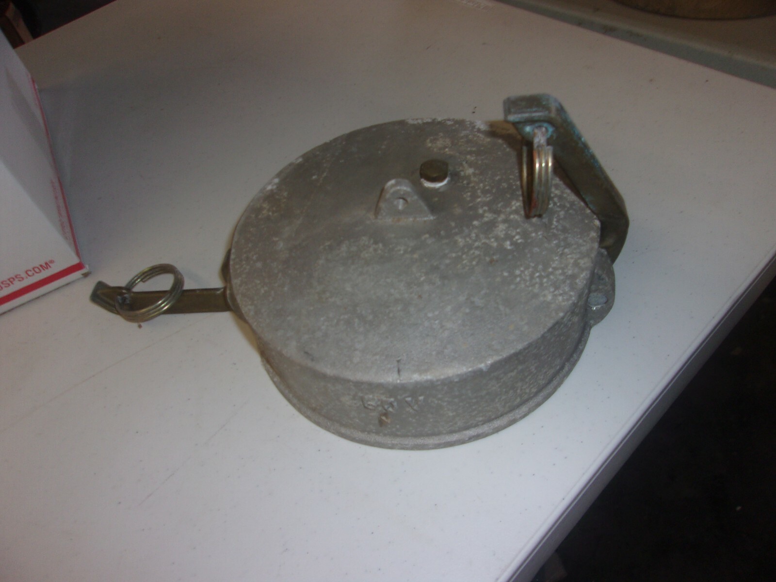 PT 60-V Camlock Stainless Steel Dust Cap W/ HBS60 SS Clamps, | eBay