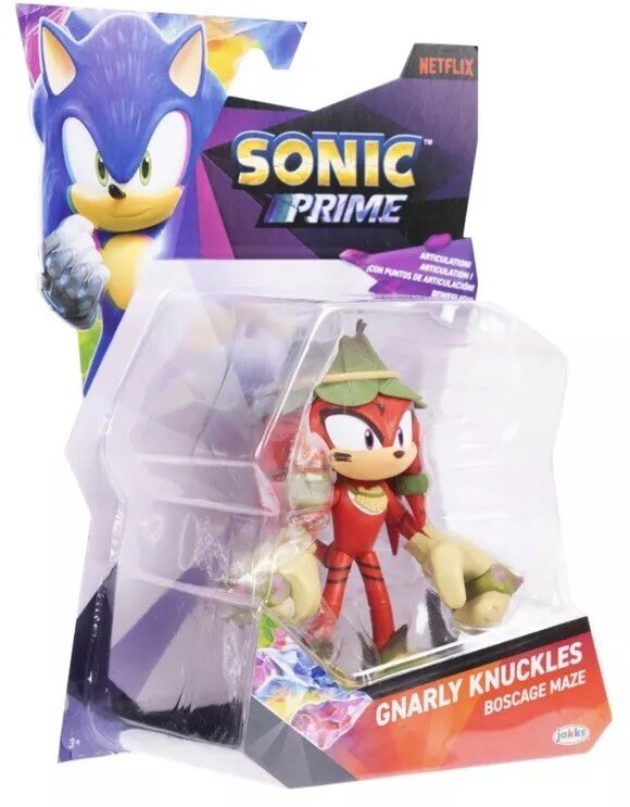 Sonic Prime Netflix Gnarly Knuckles boscage Maze 13cm Figure BRAND NEW ...