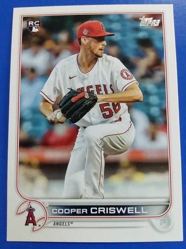 2022 Topps Baseball Cooper Criswell Los Angeles Angels | eBay